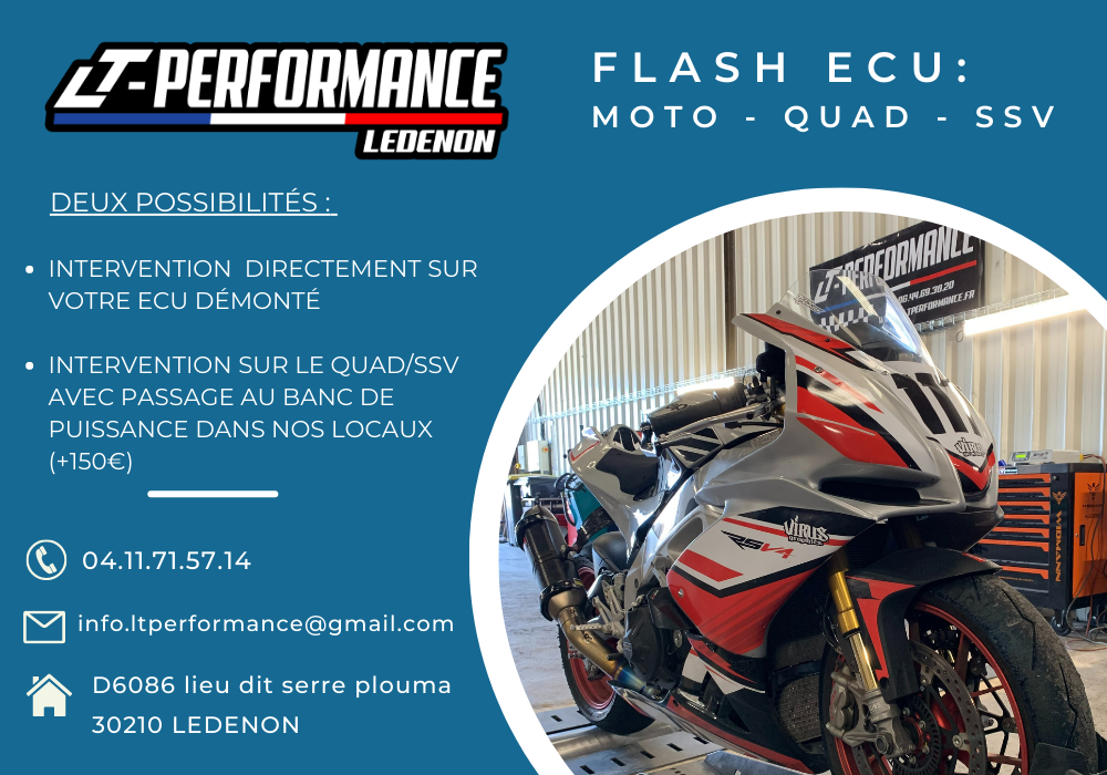 Reprogrammation debridage flash ecu segway snarler at6 570 – LT Performance